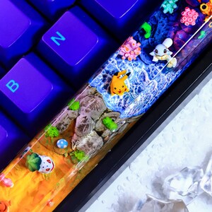 PSYDUCK POKEMON Keycap, Custom Pokemon Spacebar Cute Keyboard Anime ...