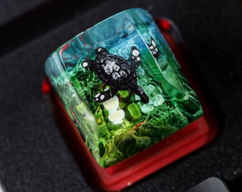 Llama Artisan Resin Keycap - Etsy