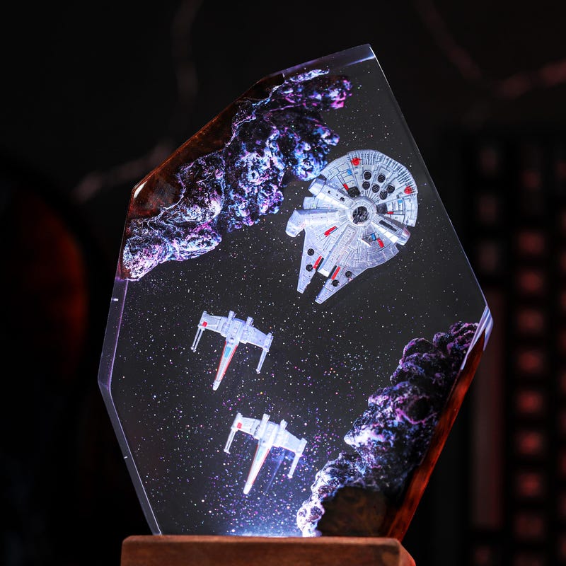 Handmade Galaxy Night Light - Etsy