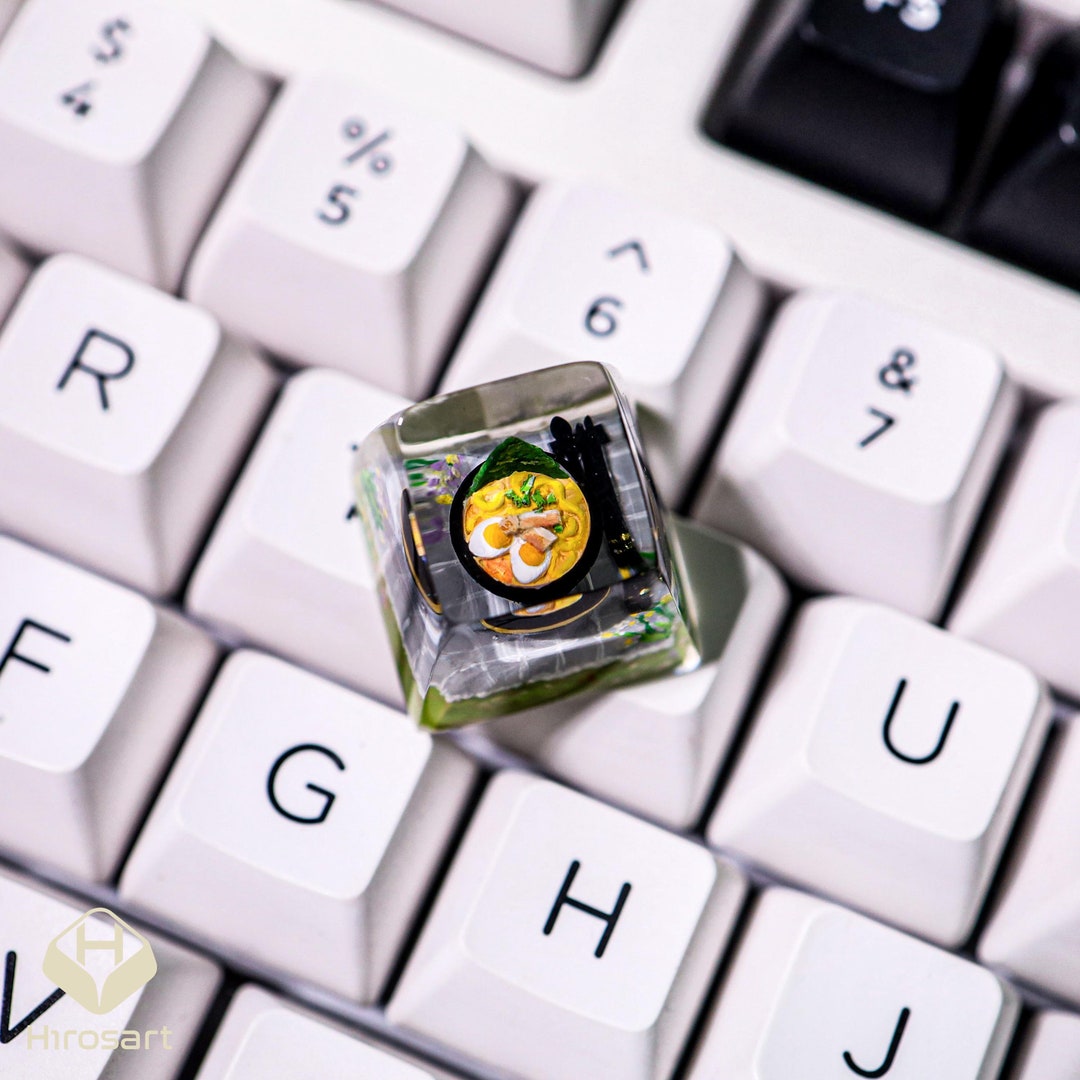 Ramen Artisan Keycap Cute Handmade Keycap for Mechanical Keyboard Food ...