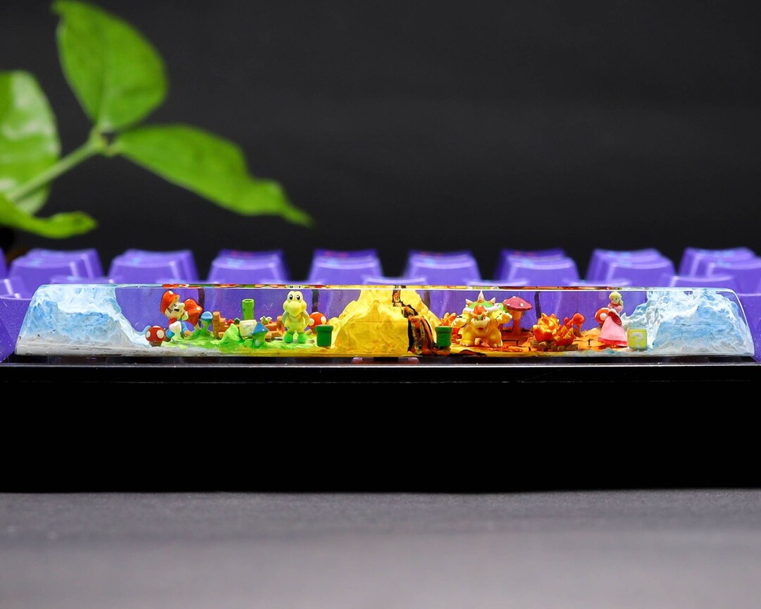 Super Mario Spacebar Keycap, Mario Keycap SA and Dom Profile, Mario ...