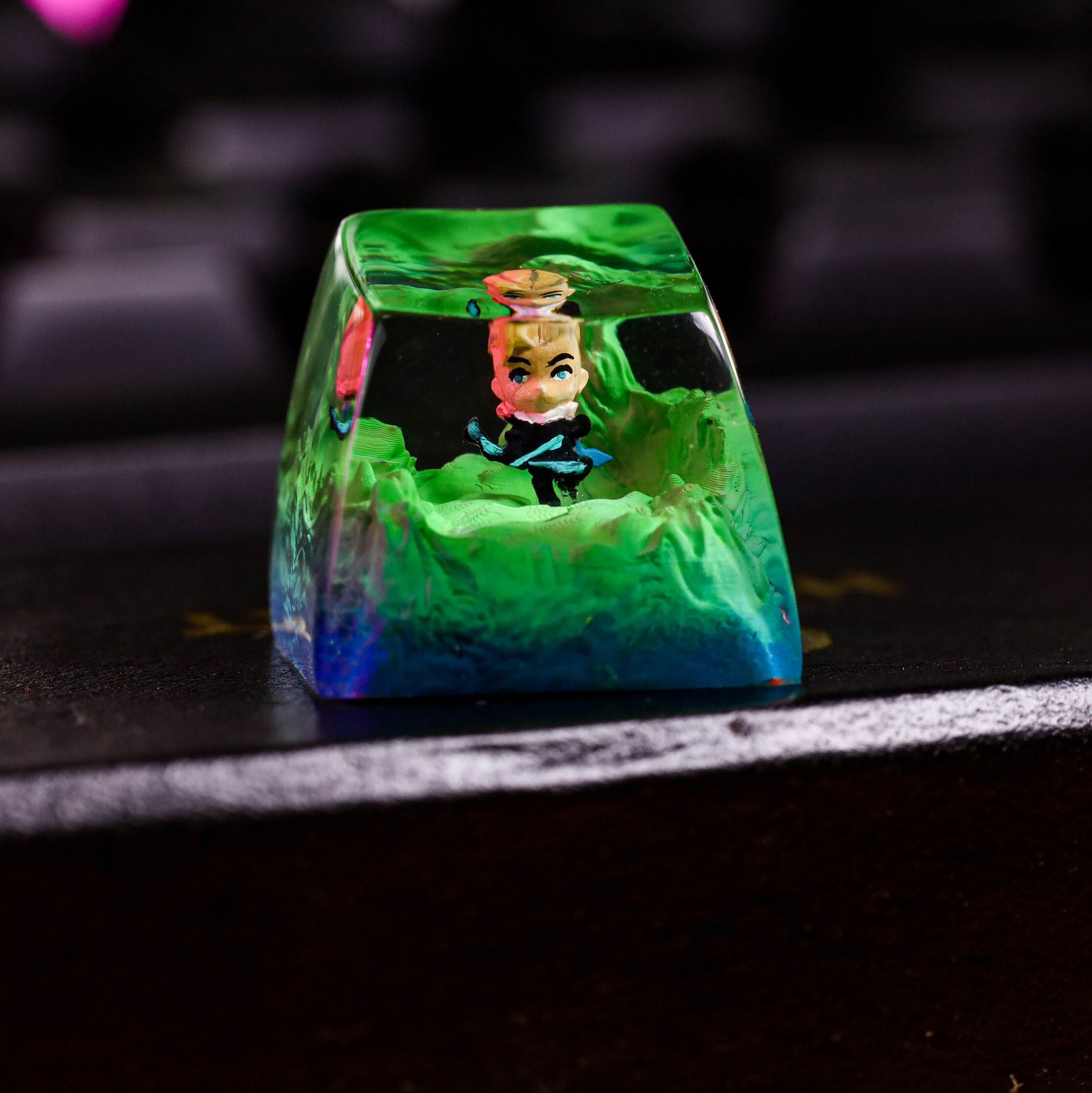 Valorant Keycaps Custom Valorant ESC Resin Keycap Valorant - Etsy