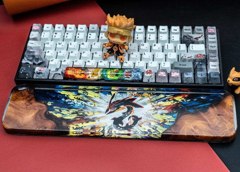 Rayquaza Pokemon Keyboard Wrist Rest Custom Pokemon Resin - Etsy