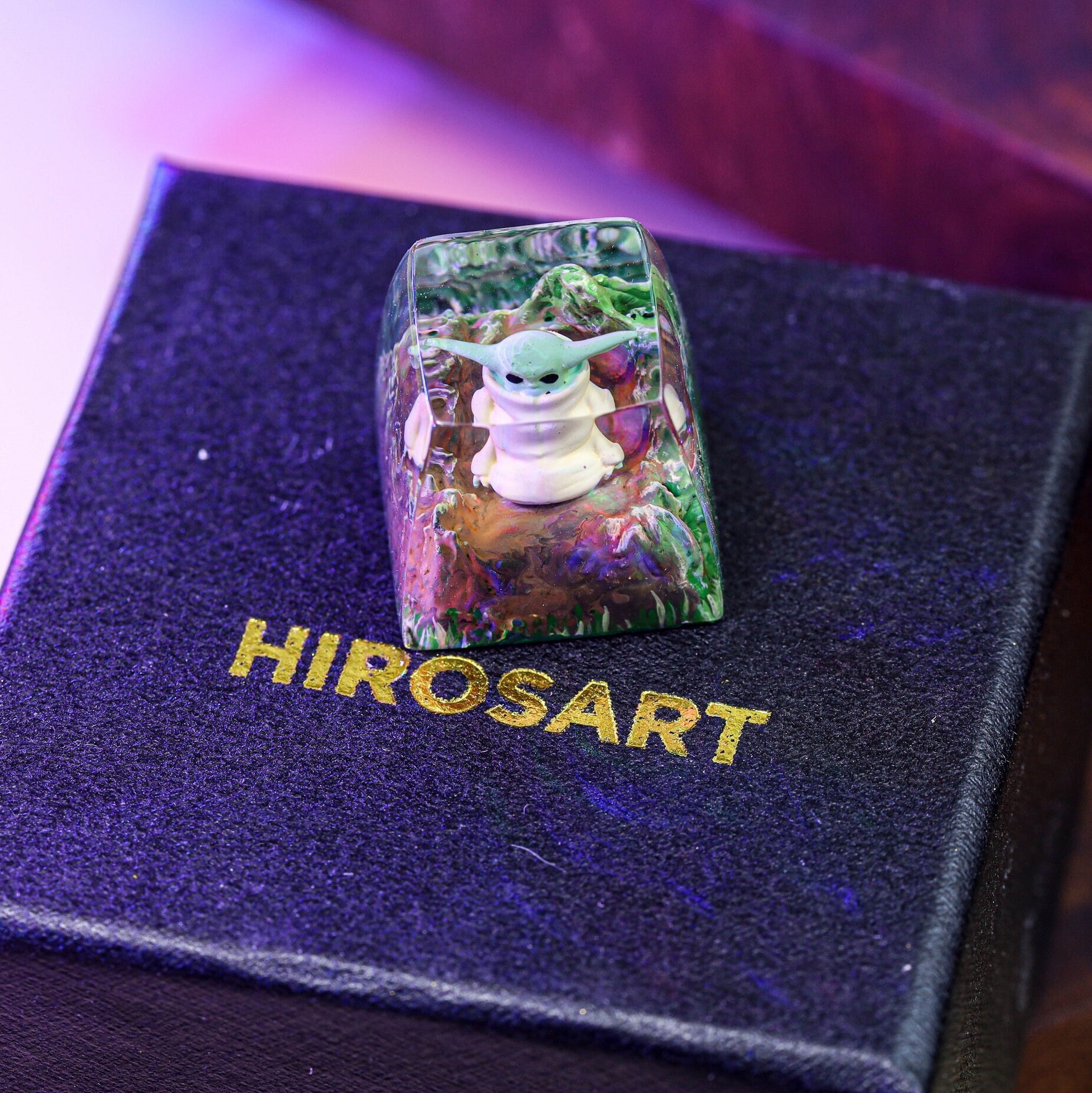 Grogu Artisan Keycap Baby Yoda Keycap Star War Resin Keycap - Etsy Canada