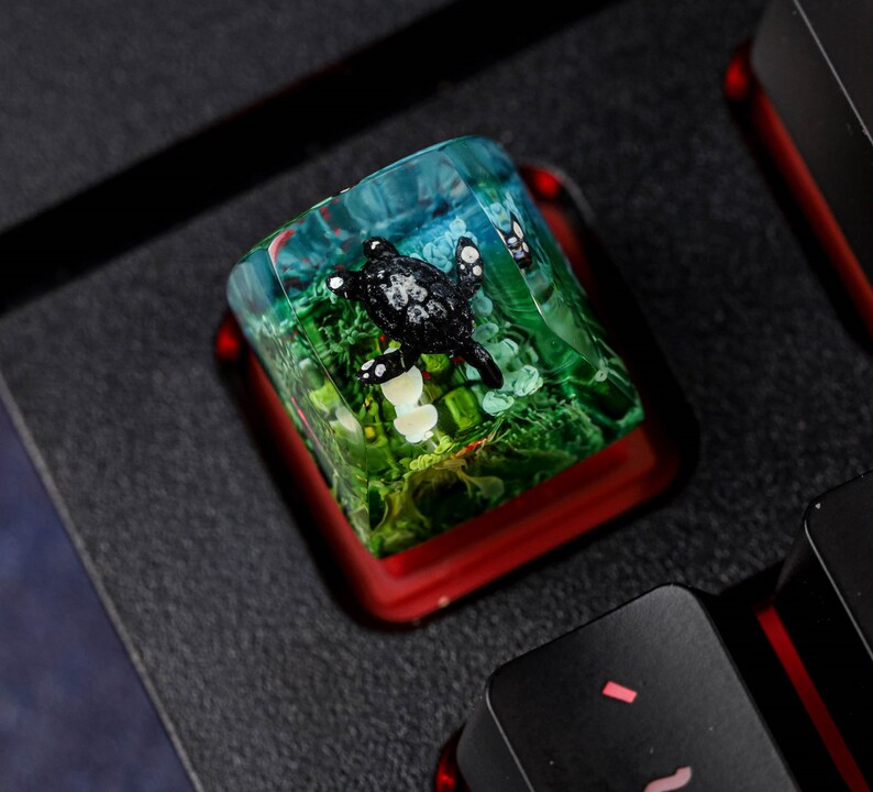 Sea Turtle Keycaps Turtle Resin Artisan Keycap for ESC - Etsy Canada