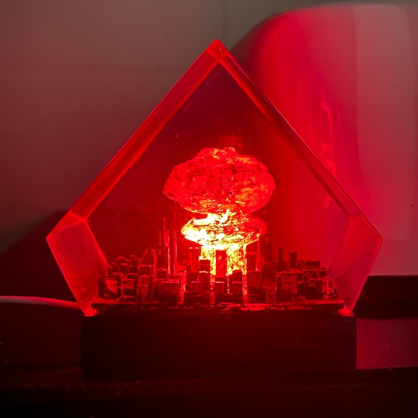 Atomic Bomb Lamp - Etsy