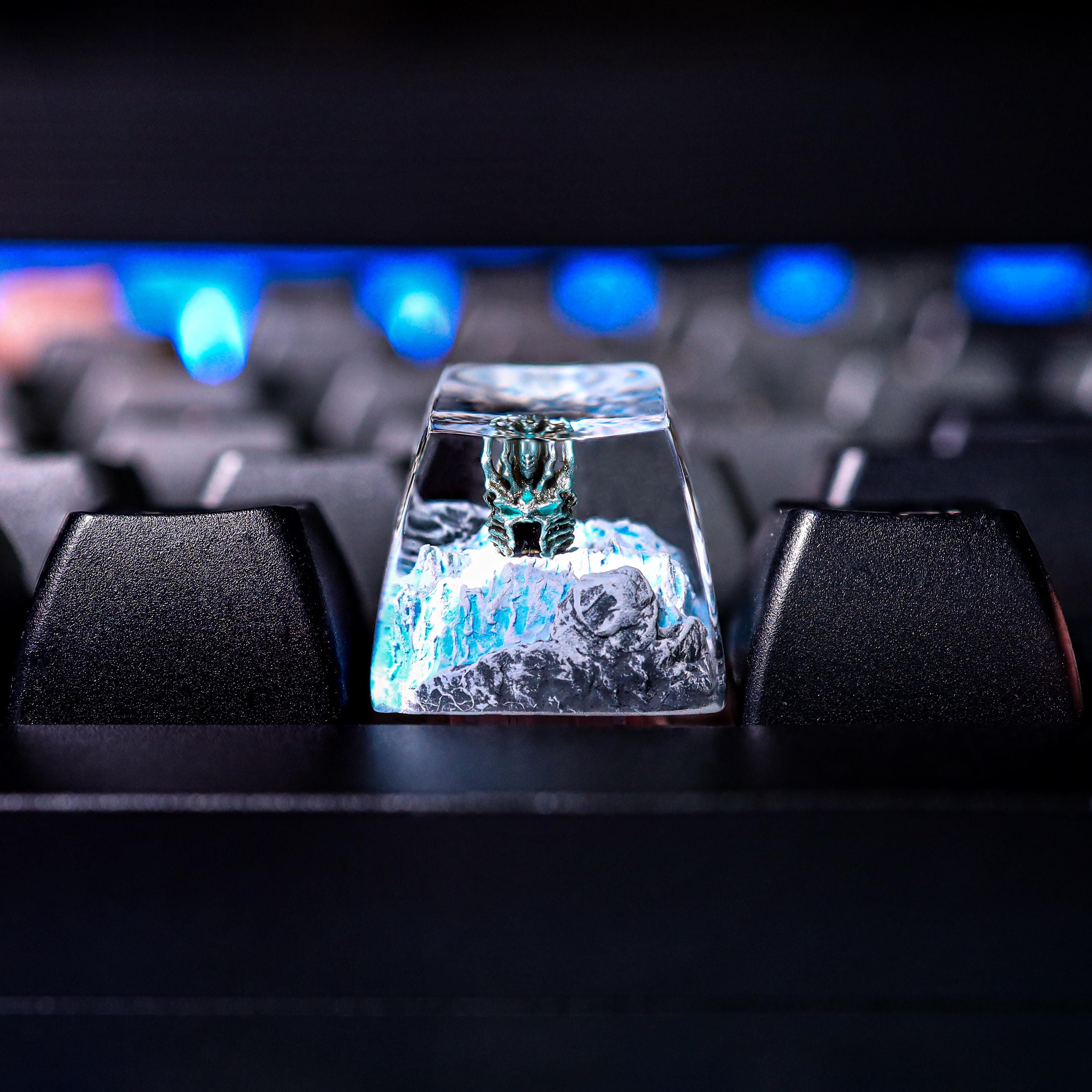 WOW Lich King Helm of Domination Artisan Keycap for Mechanical Gaming ...