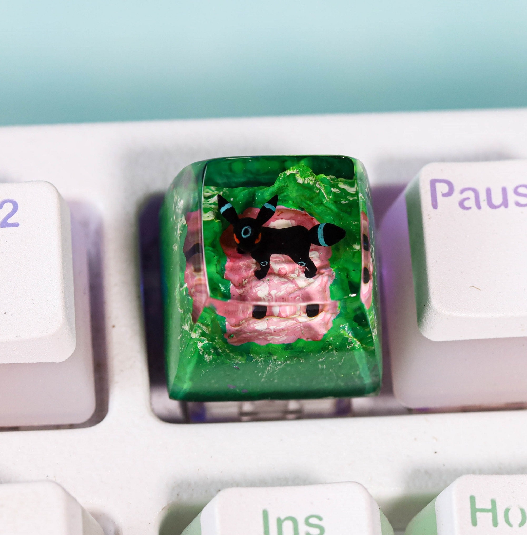 Umbreon Artisan Keycap Shiny Umbreon pokemon keycap resina - Etsy México
