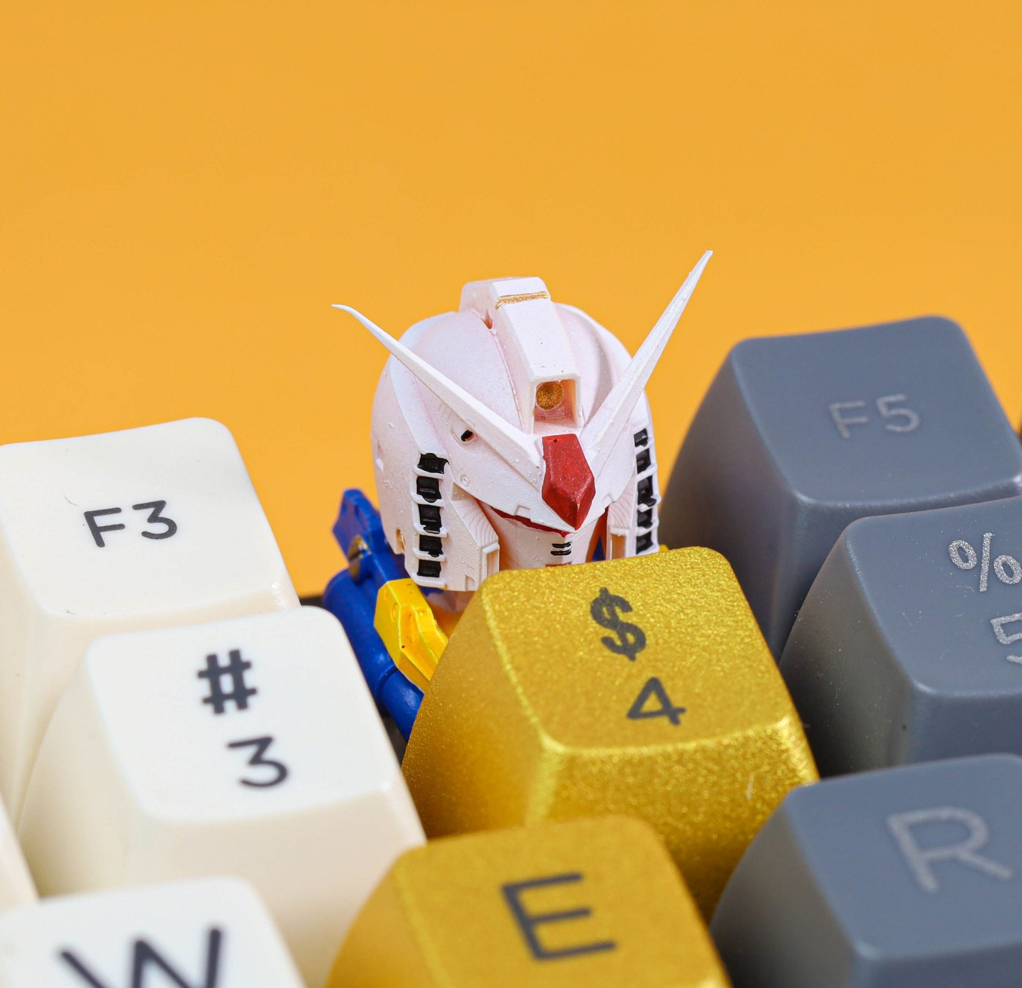 Gundam Artisan Keycap Custom Anime Keycap Custom Escape - Etsy