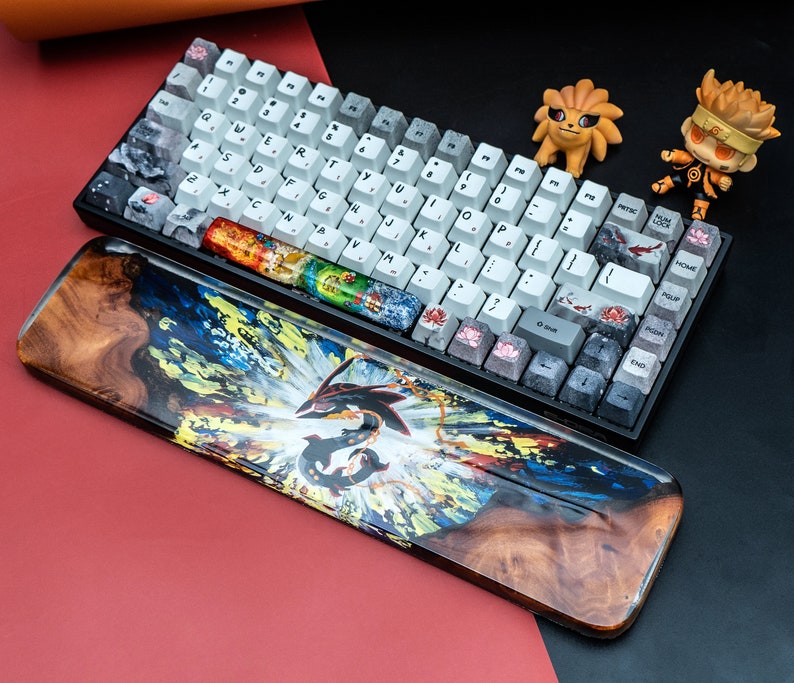Rayquaza Pokemon Keyboard Wrist Rest Custom Pokemon Resin - Etsy
