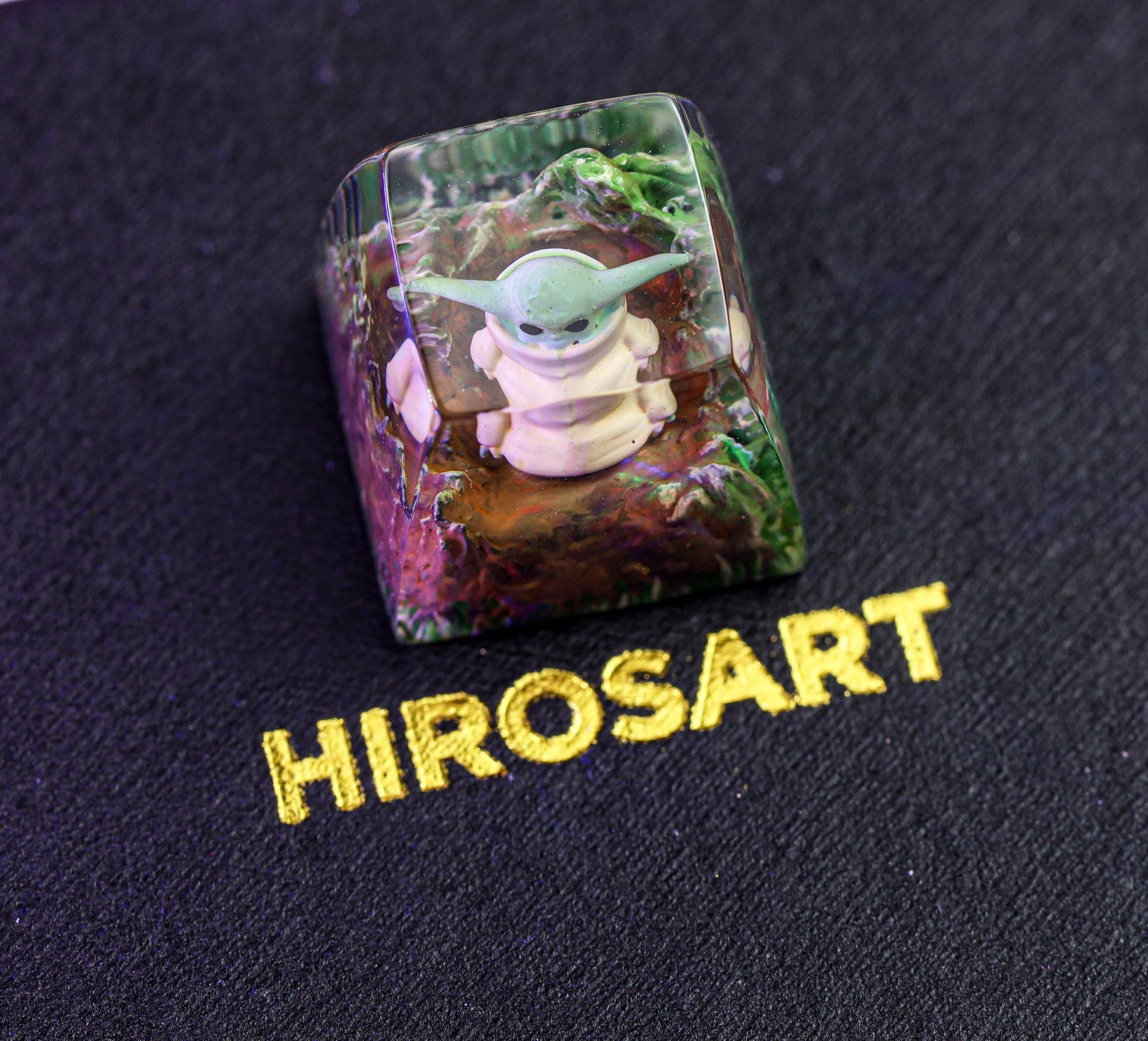Grogu Artisan Keycap Baby Yoda Keycap Star War Resin Keycap - Etsy Canada