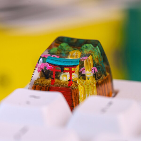Torii Gate Artisan Keycap - Etsy