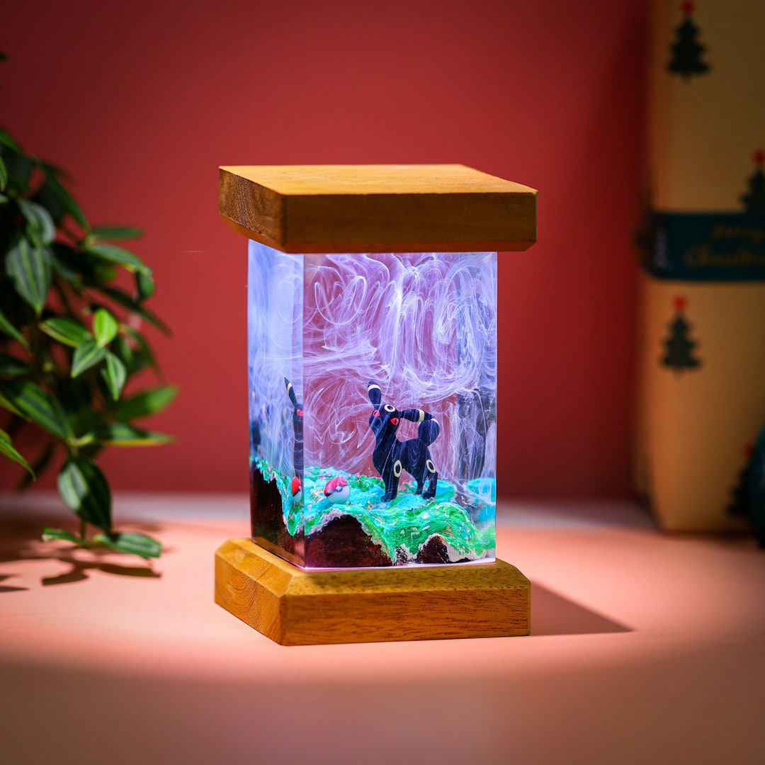 UMBREON POKEMON Night Light Custom Pokemon Artisan Lamp Cute Lamp for ...
