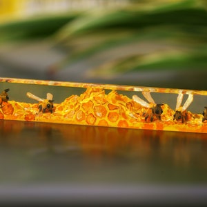 Cute Bee and Honey Keycap Sweet Honey Bees Artisan Keycap Custom Escape ...