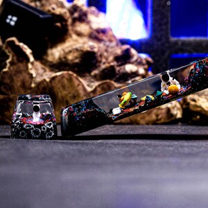 Galaxy Spacebar Keycap, Space Bar Keycap, Gravity in Interstellar Space ...