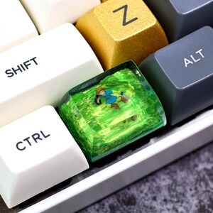 Legend of Zelda Keycap, Zelda Gifts Resin Keycap, Custom Artisan ...