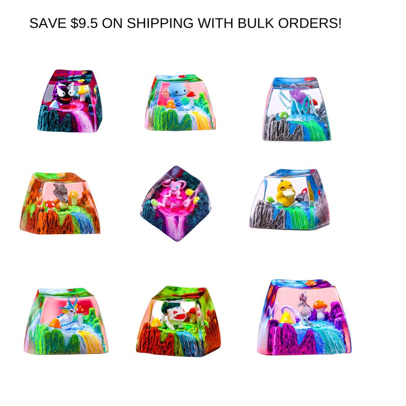 Artisan Keycap Anime Artisan Spacebar Custom Spacebar for Mechanical ...