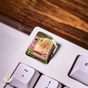 Ramen Artisan Keycap Cute Handmade Keycap for Mechanical Keyboard Food ...