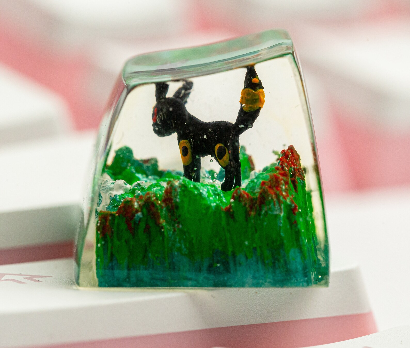 Umbreon Artisan Keycap Shiny Umbreon pokemon keycap resina - Etsy México