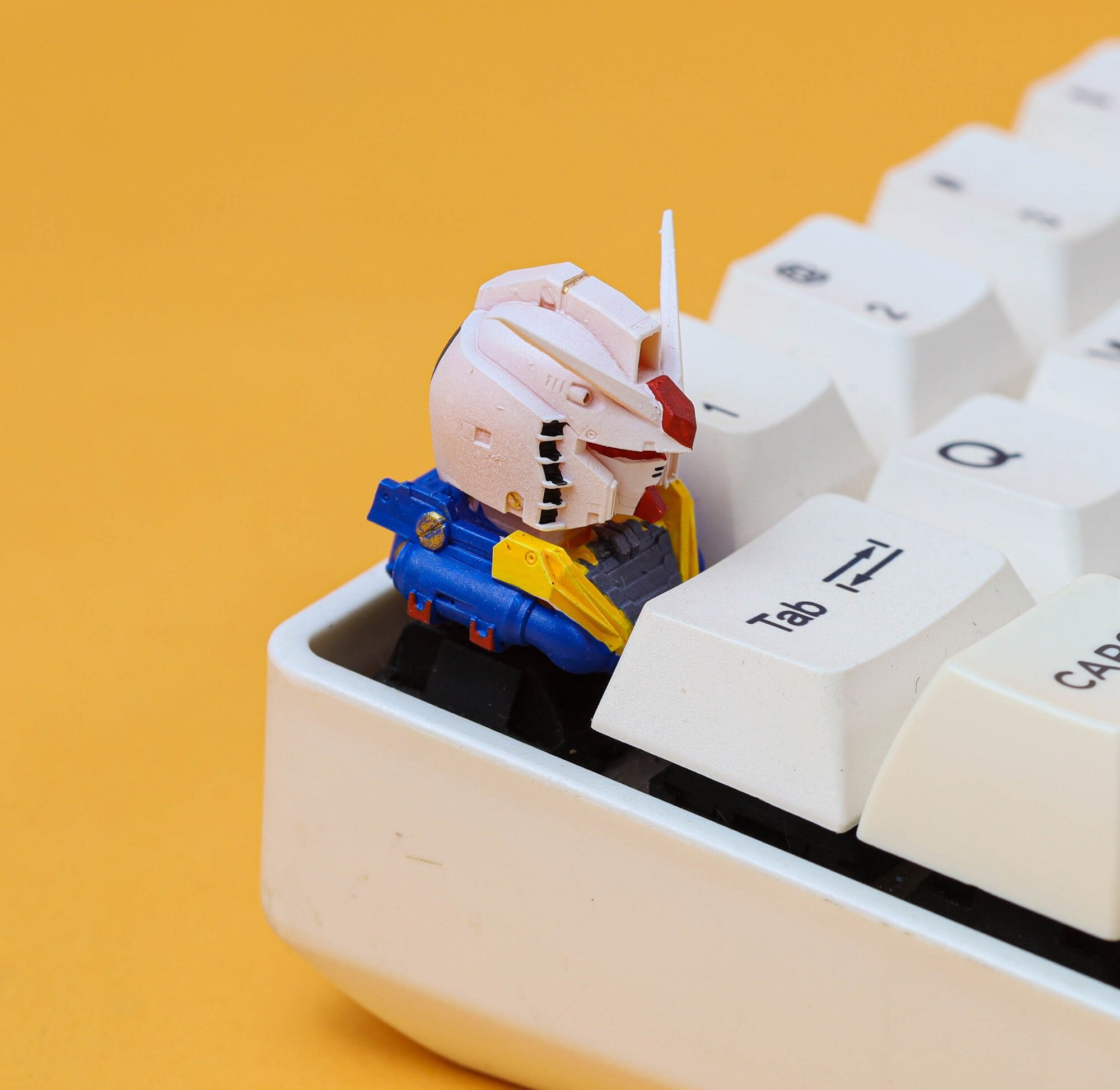 Gundam Artisan Keycap Custom Anime Keycap Custom Escape - Etsy