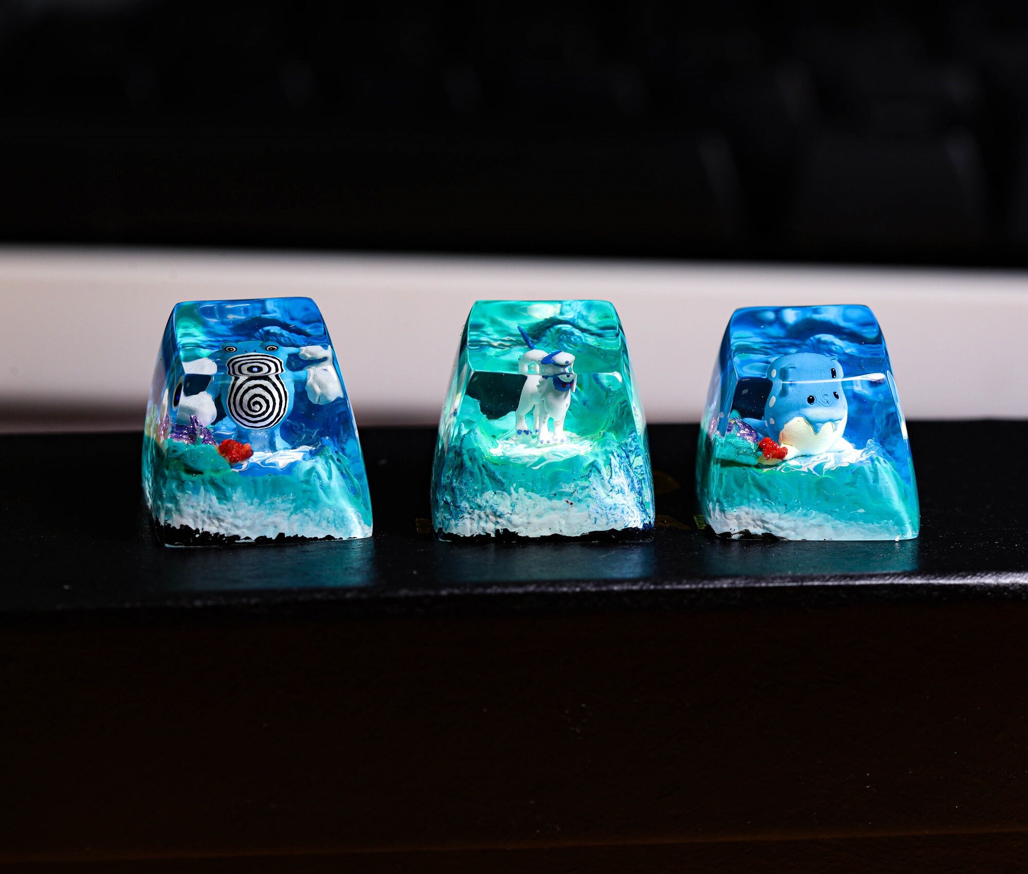 Spheal Pokemon Keycap Custom Pokemon Resin Keycap Handmade | Etsy