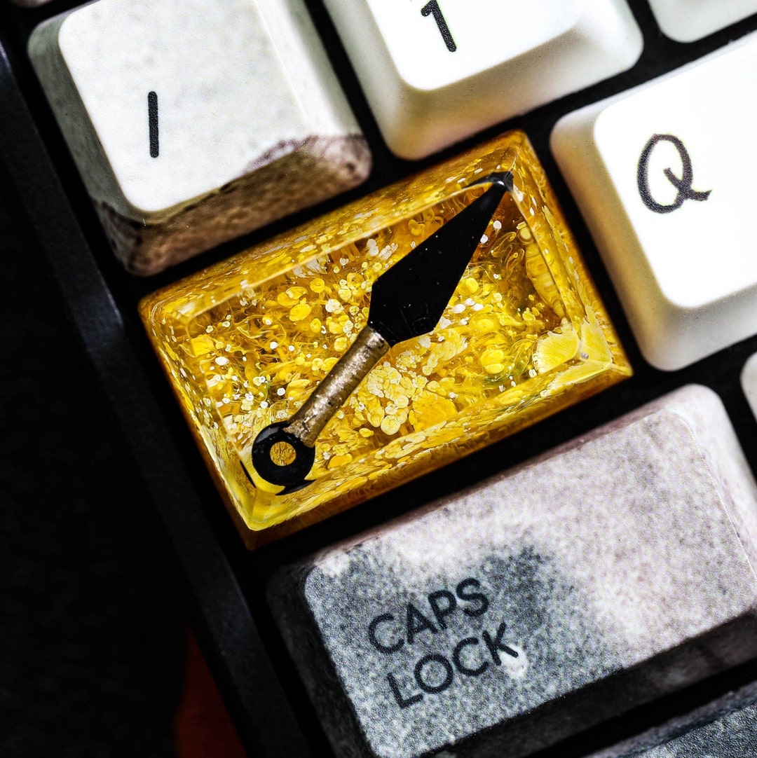Kunai Minecraft Keycap Kunai Artisan Keycaps Minecraft Resin - Etsy