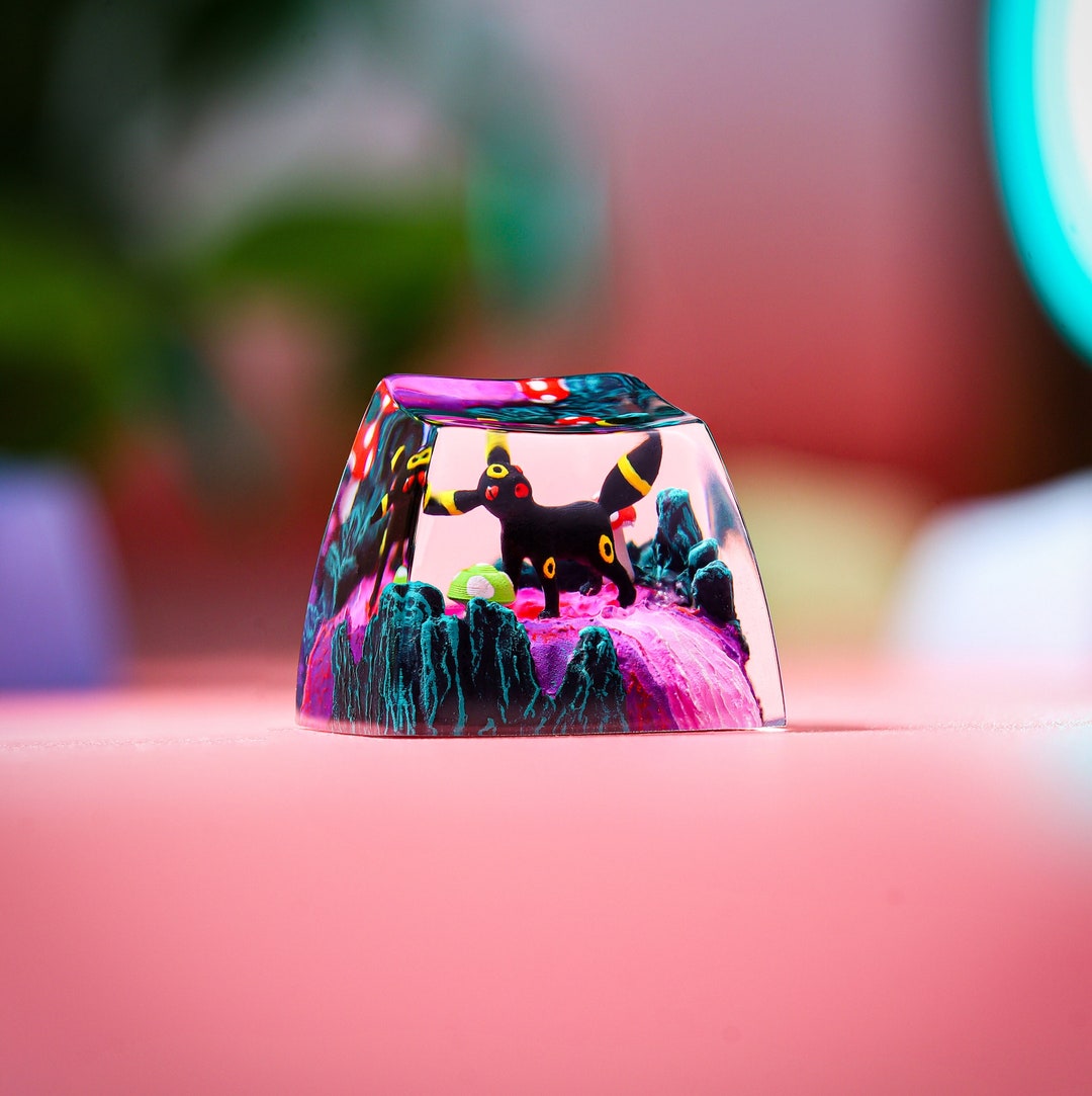 UMBREON POKEMON Keycap Custom Pokemon Artisan Keycap Cute - Etsy
