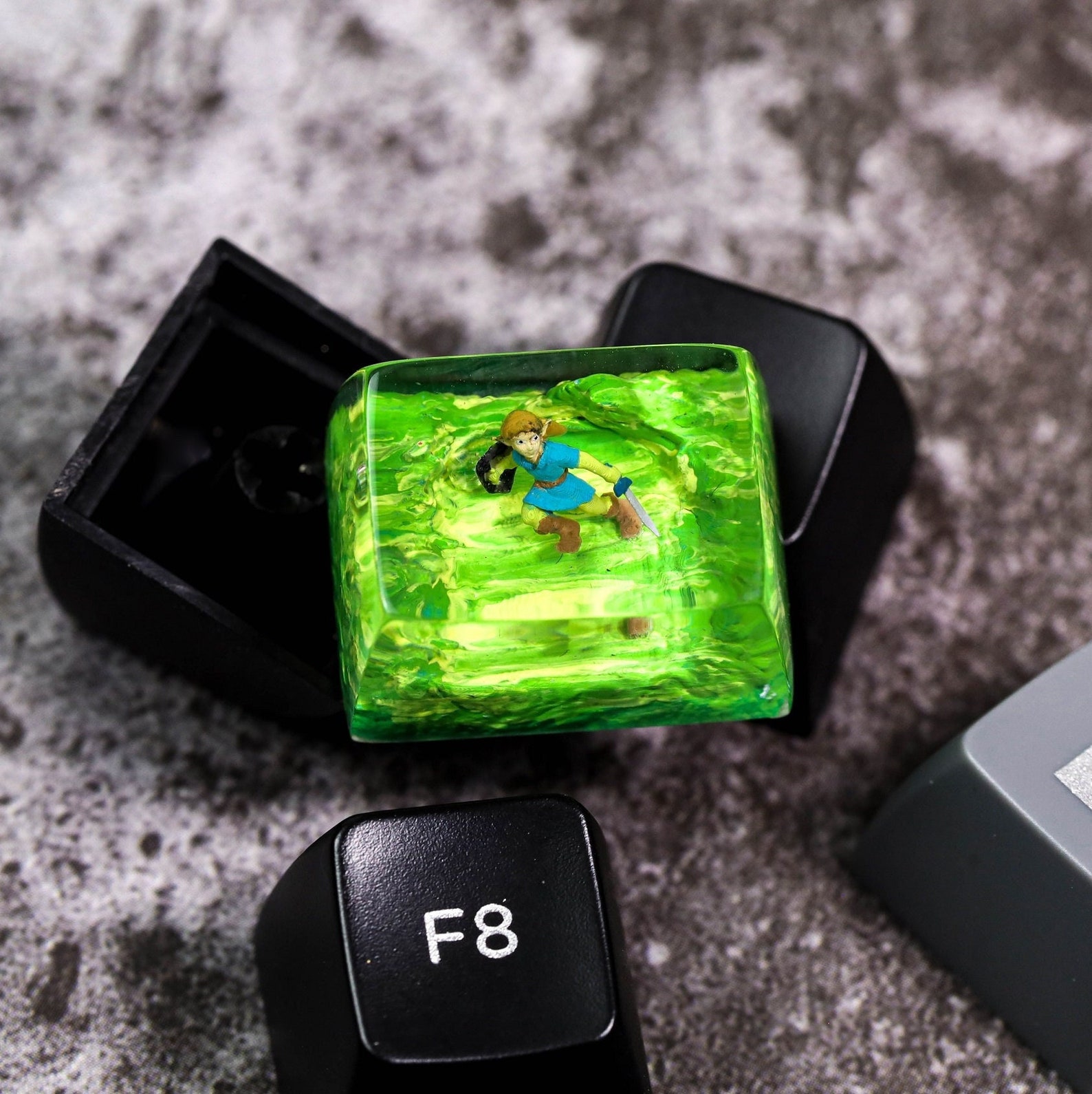 Legend of Zelda Keycap Zelda Gifts Resin Keycap Custom - Etsy