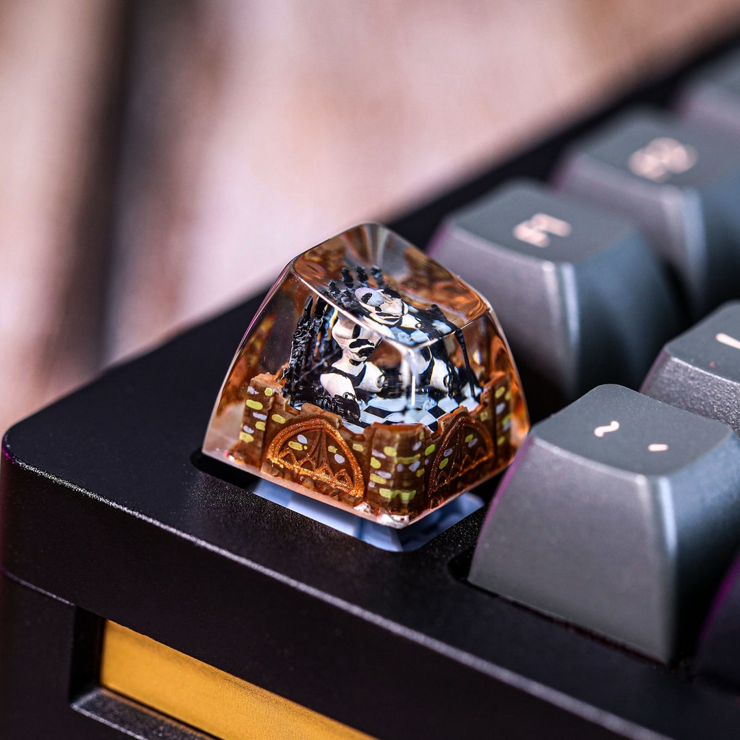 2.B N.ie.r Artisan Keycap N.ier Aut.om.ata Diorama Resin Keycap Nier ...