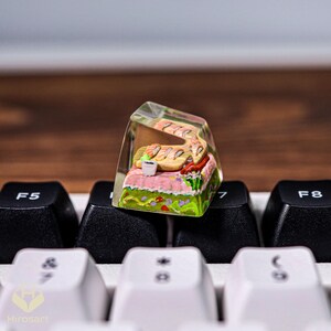Ramen Artisan Keycap Cute Handmade Keycap for Mechanical Keyboard Food ...