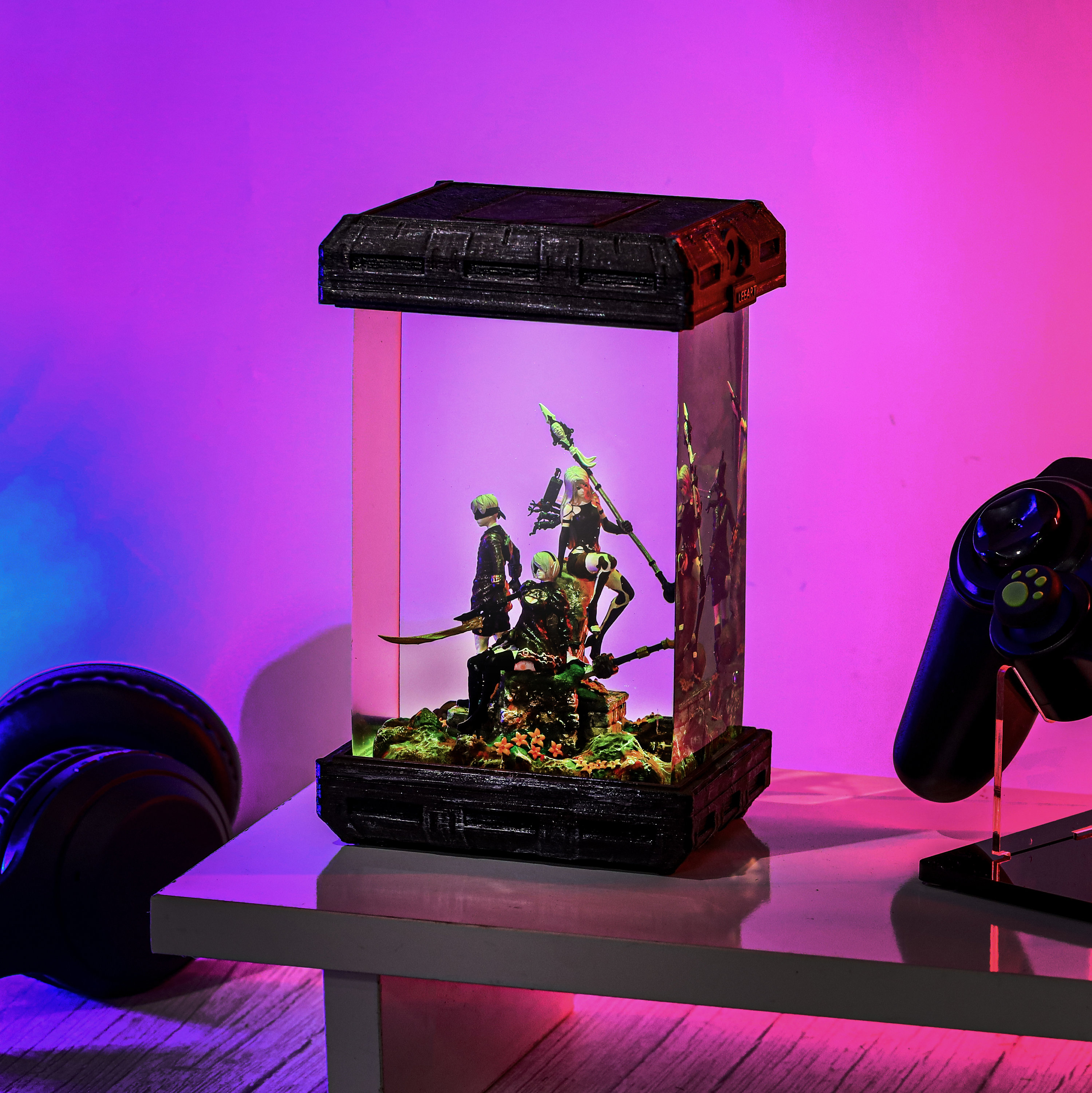 N.ier Aut.om.ata Diorama Resin Lamp Terrarium Personalized Night Light ...