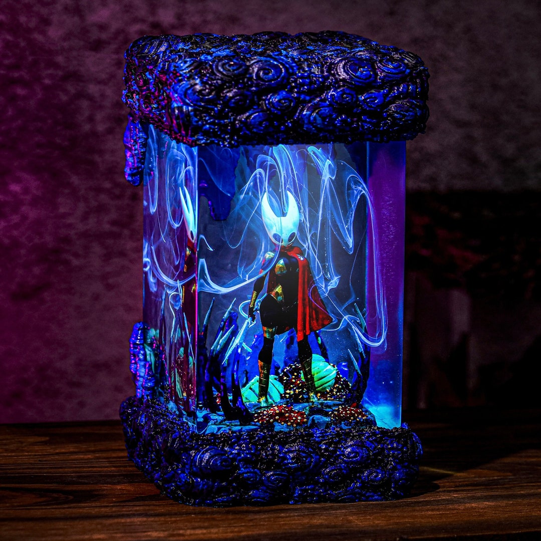 Ho.rn.et H.ollo.w Knight Night Light Knight Resin Lamp Ho.llow Kn.ight ...