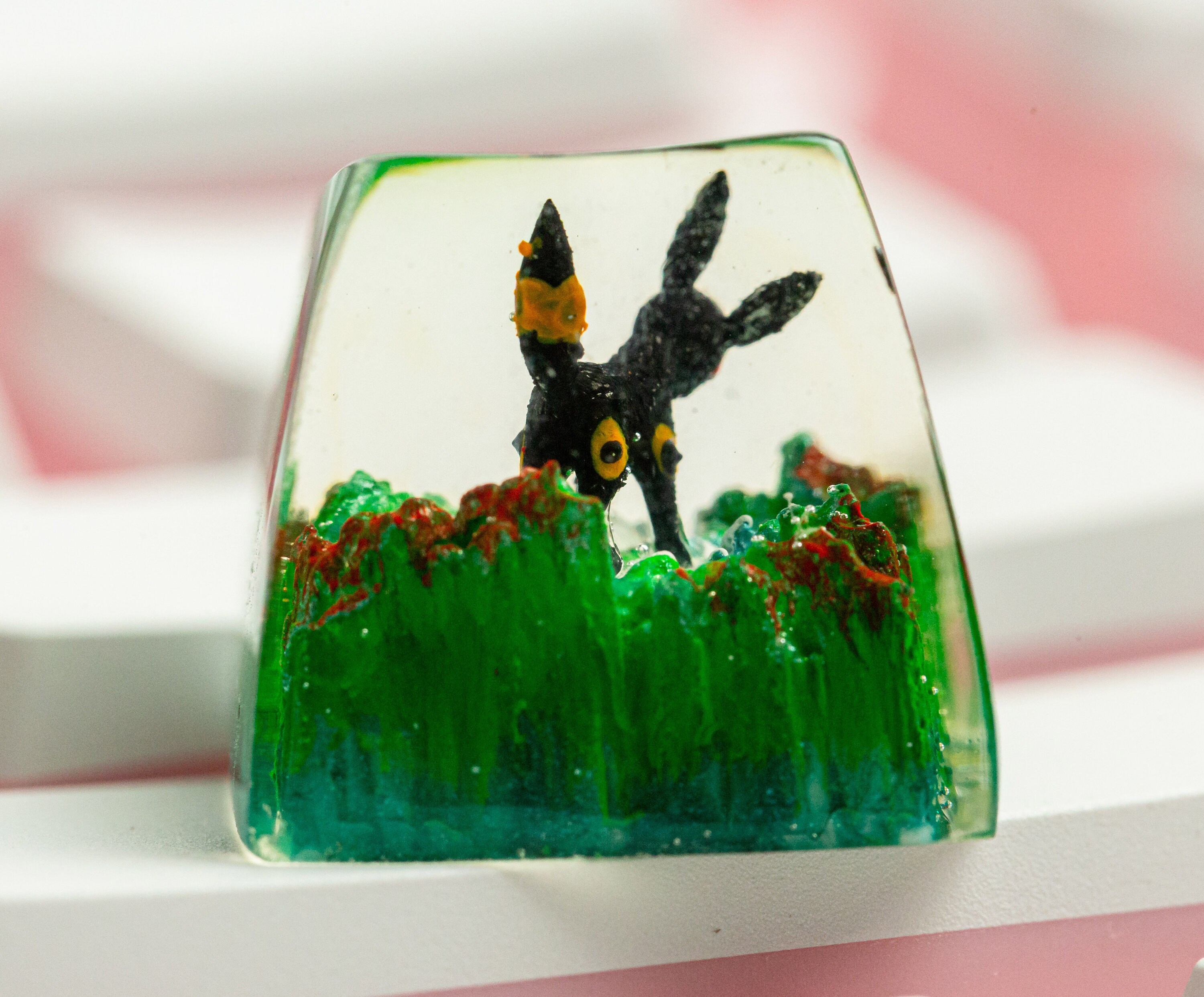 Umbreon Artisan Keycap Shiny Umbreon pokemon keycap resina - Etsy México