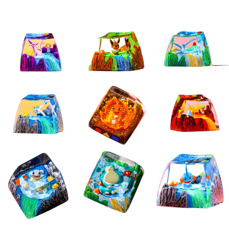 Artisan Keycap Anime Artisan Spacebar Custom Spacebar for Mechanical ...