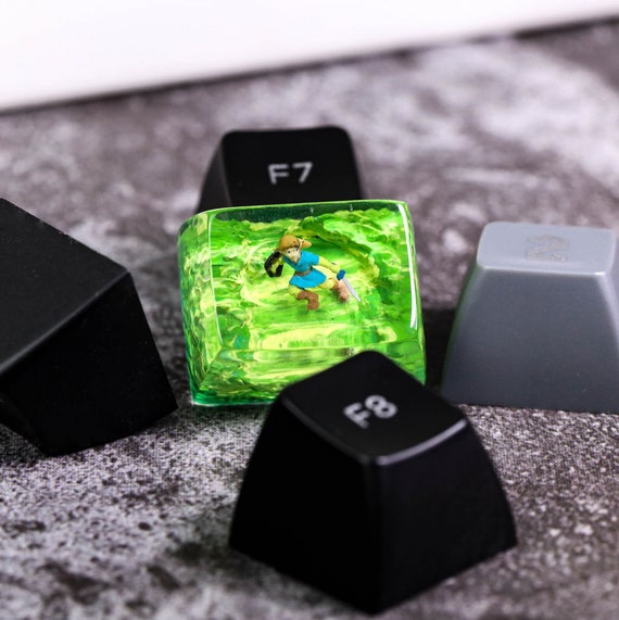 Legend of Zelda Keycap Zelda Gifts Resin Keycap Custom - Etsy
