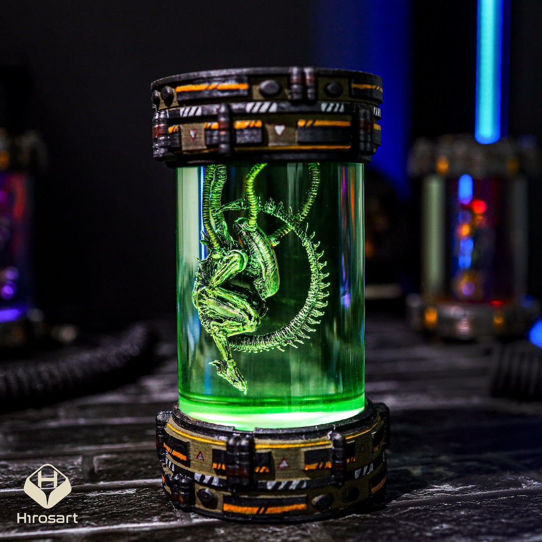 Xeno.morph Lamp, Ali.en Epoxy Lamp, Custom Sta.r Wars Night Light ...