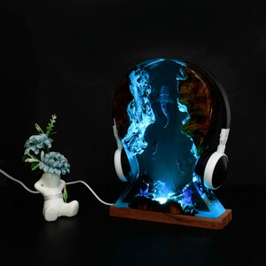 Custom Headphone Stand Office Decor Headset Artwork Holder - Etsy