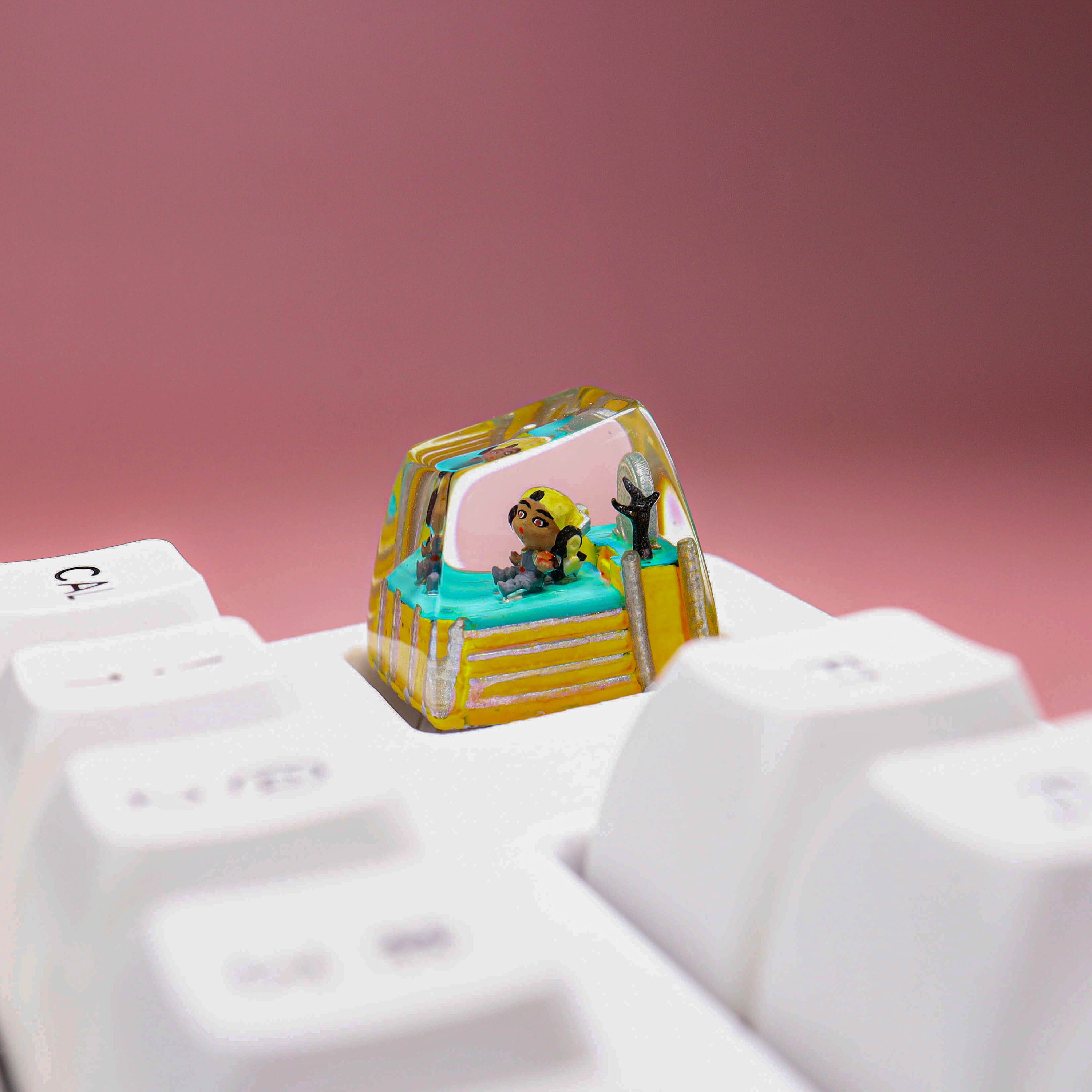 Raze Valorant Keycaps Custom Valorant ESC Resin Keycap - Etsy