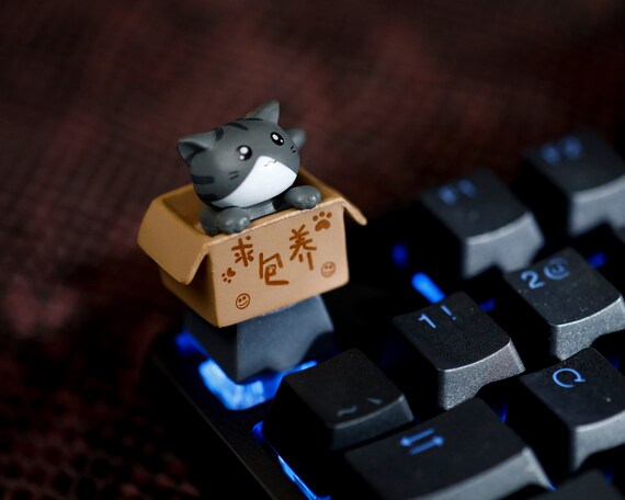 Computers & Peripherals Artisan Keycaps Cats Resin Artisan Keycap ...