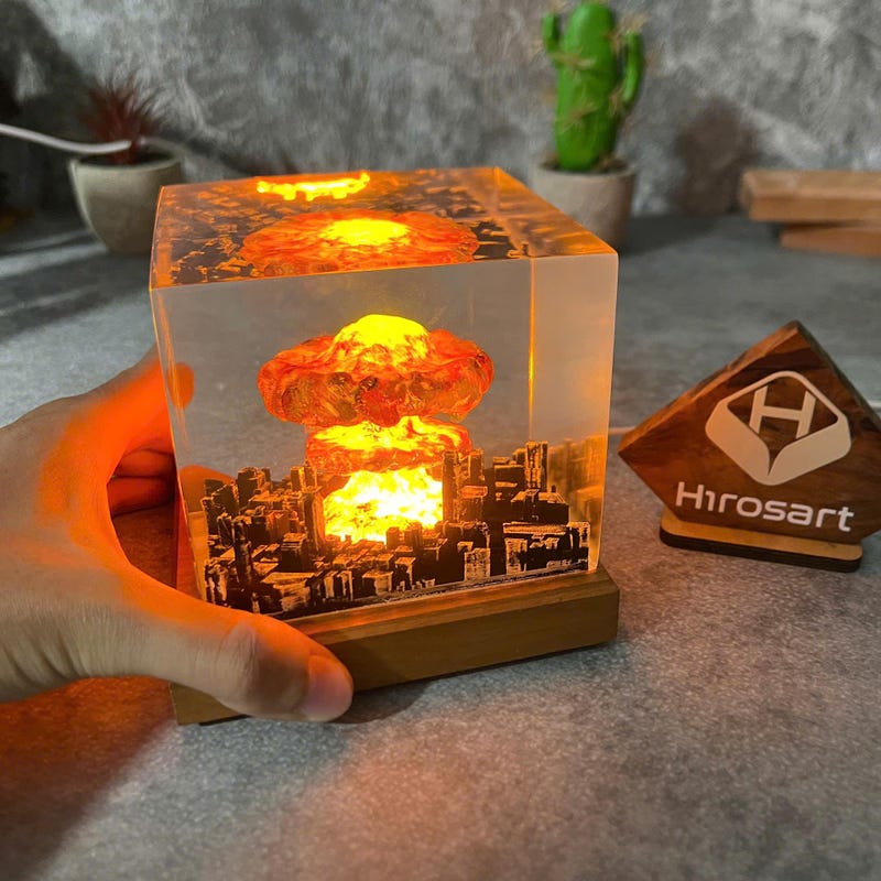 Nuke Lamp - Etsy