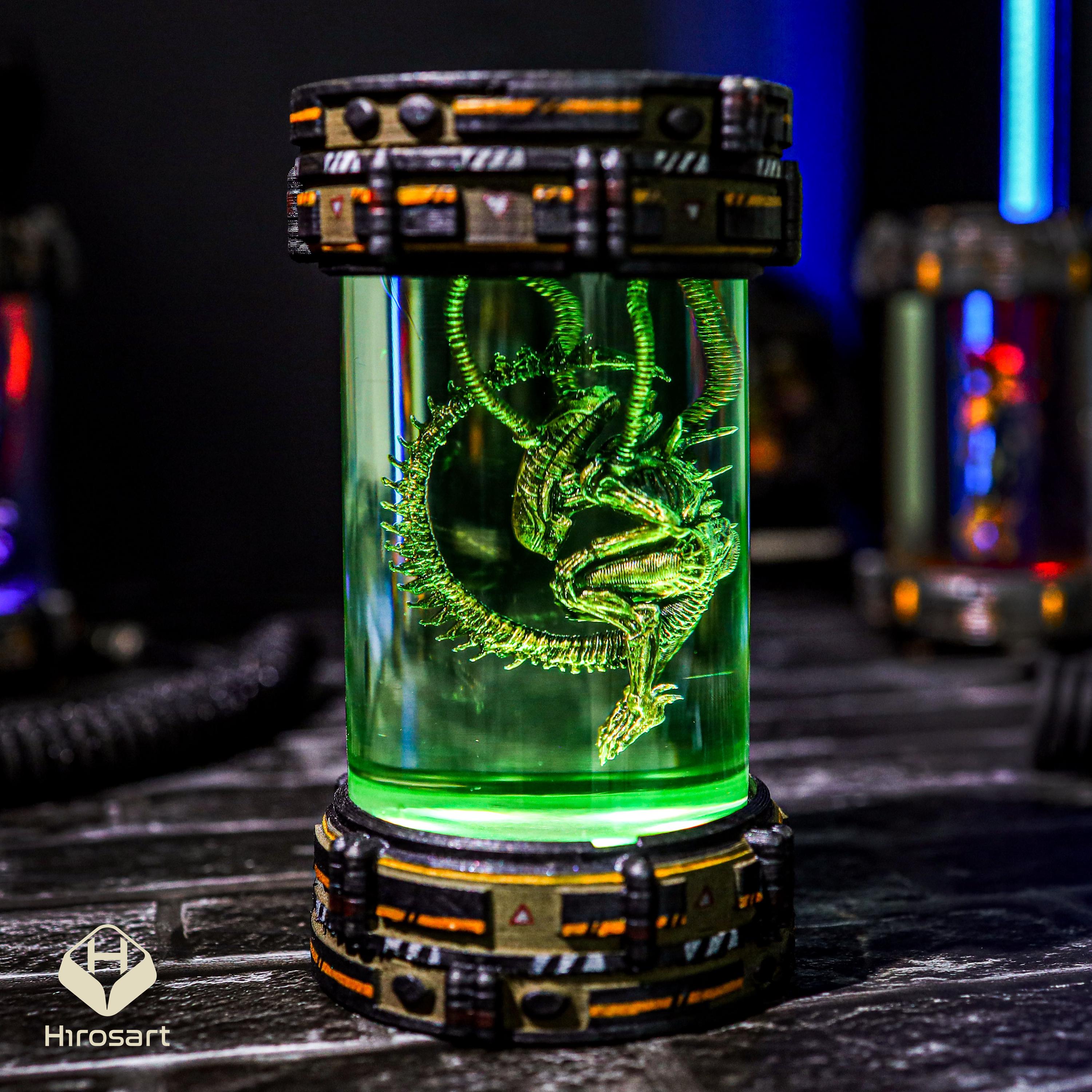 Xeno.morph Lamp, Ali.en Epoxy Lamp, Custom Sta.r Wars Night Light ...
