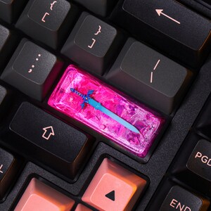 Ma.jo.ra Mask Artisan Keycap, Zel.da Shield Le.gend of Zel.da Resin ...