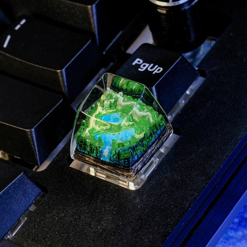 Lonely Mountain Keycap for Mechanical Keyboard 4 Season - Etsy