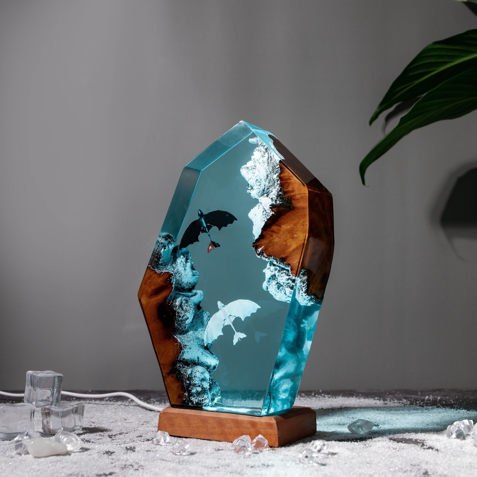 To.oth.less Night Lights, T.ooth.less and L.ight Fu.ry Epoxy Lamp Table ...