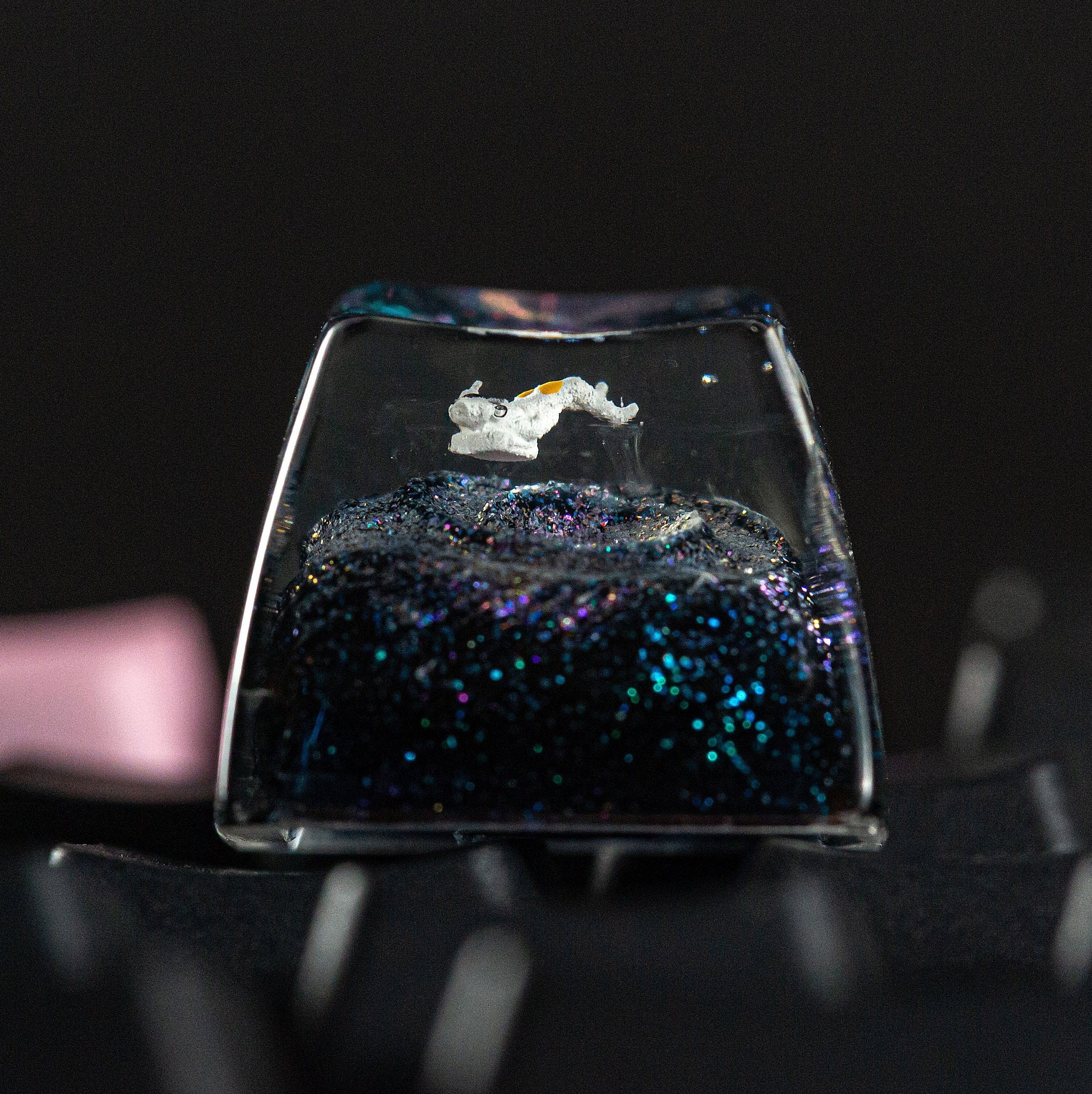 Interstellar Resin Keycap Interstellar Diamond SA Keycap - Etsy UK