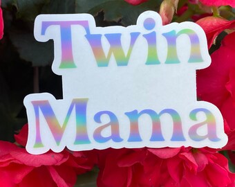 Twin Mom Decal | Etsy