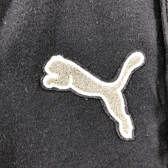 Vintage 90s Puma Varsity Jacket Letterman Jacket Wool… - Gem