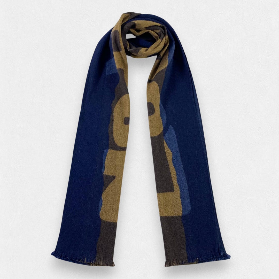 Vintage Louis Vuitton Scarf Louis Vuitton Muffler Vintage Louis Vuitton ...