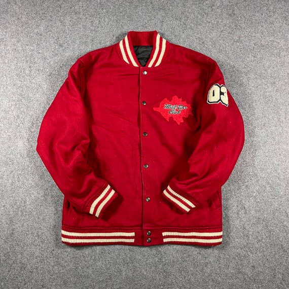 Vintage Milk Bar Club Varsity Jacket Wool Size L Vint… - Gem
