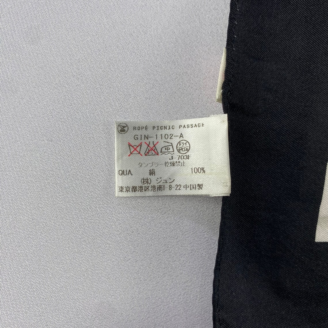 Vintage Japanese Silk Scarf, 90s Floral Scarf, Square Scarf ...